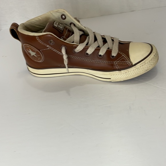 Converse | Shoes | Converse Chuck Taylor All Star Brown Leather Shoes ...